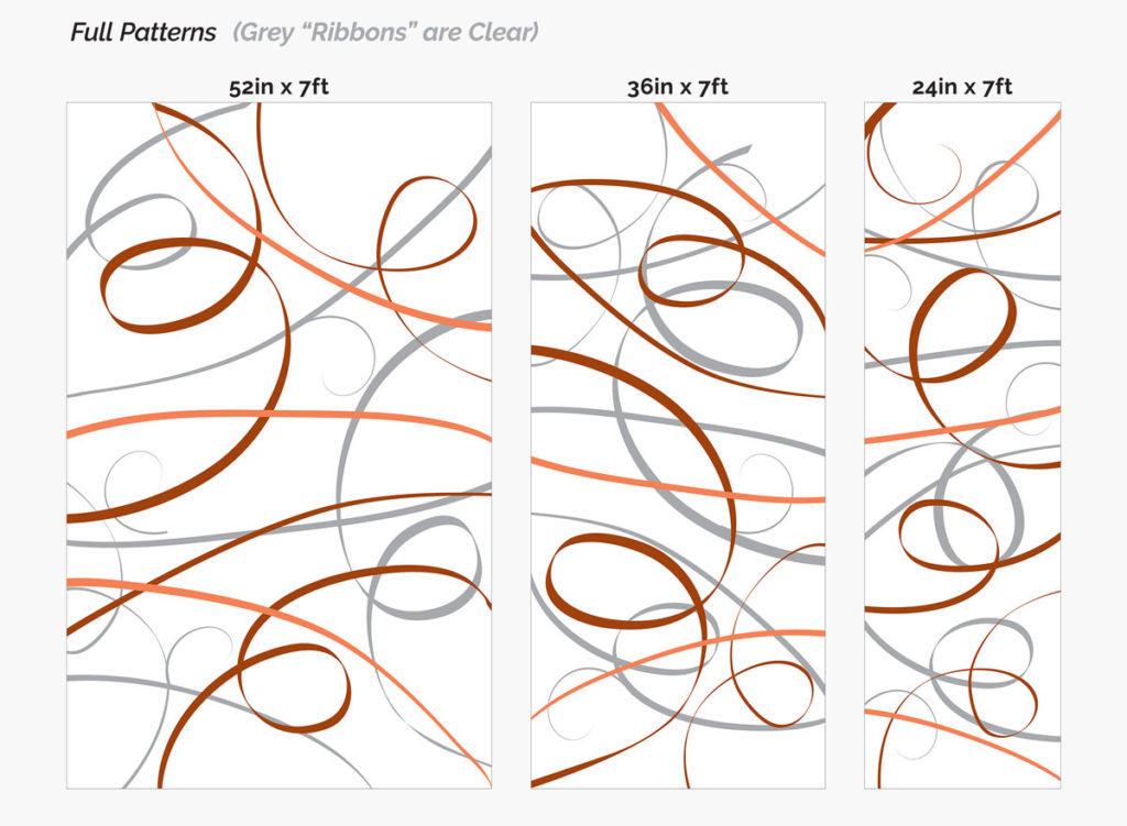 Swirling Ribbons 6 Color Variations & 3 Widths - Remlor Creative Living